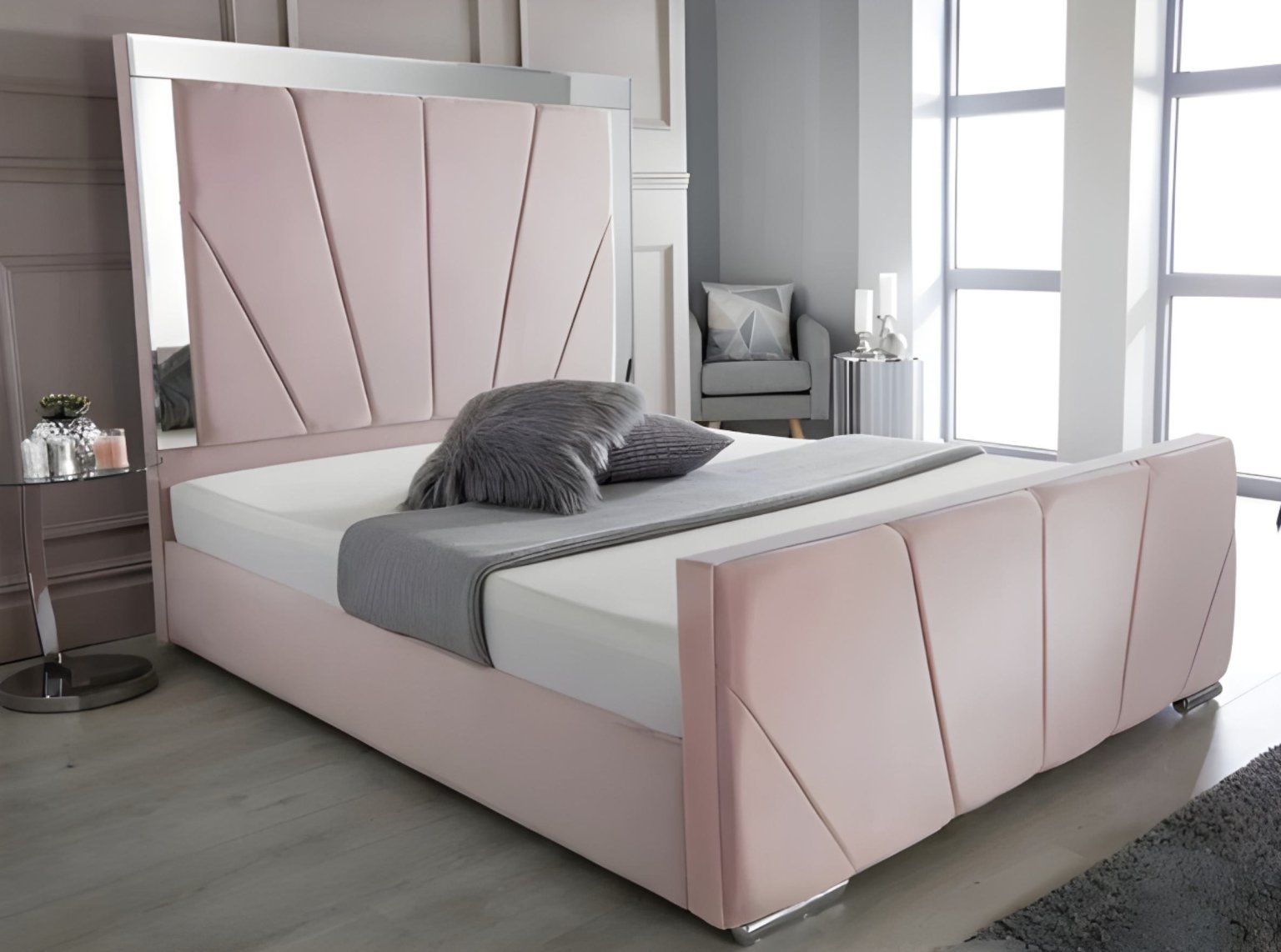 Sun Rise Mirror Bed - RBM Beds