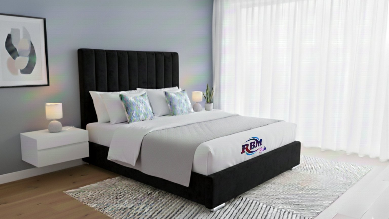 Ribbed Panel Bed - RBM Beds