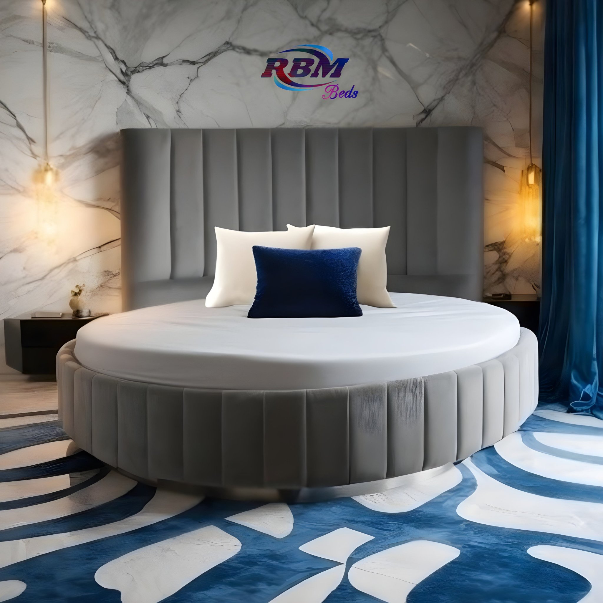 Circular Round Bed - RBM Beds